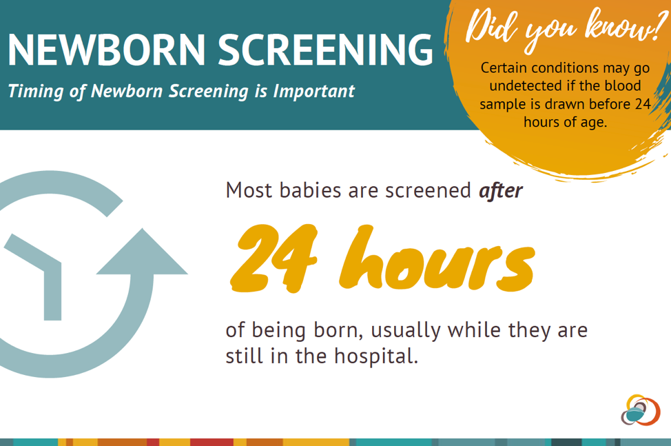 Newborn Screening Awareness Card: Importance of Timing | Baby's First ...